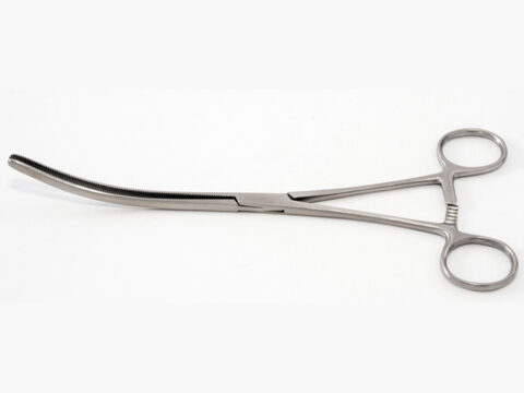 PINZA CLAMP INTESTINAL CURVO DIF. MEDIDAS - Comercial Gómez